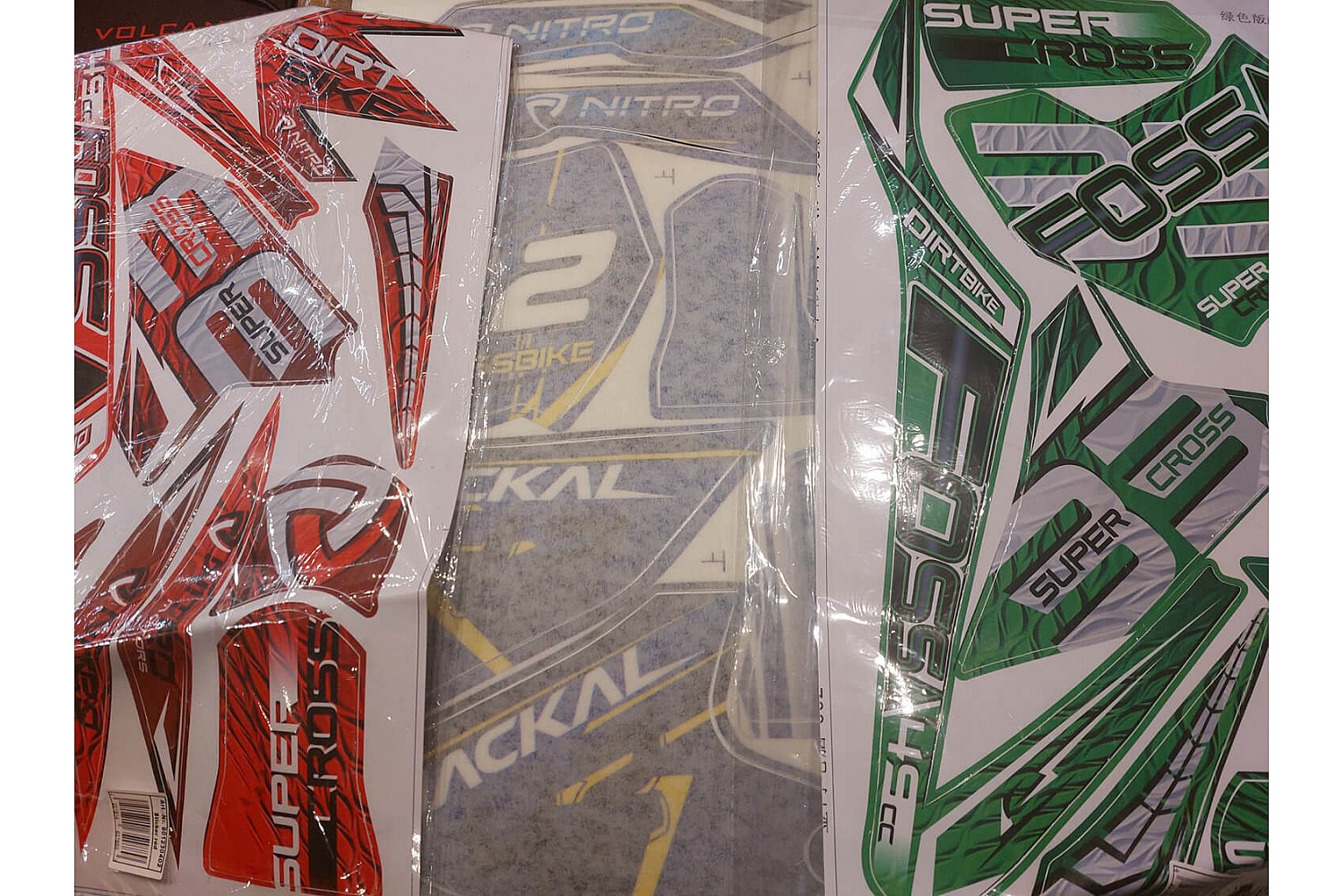 Stickers for 49cc Mini Dirt Bikes