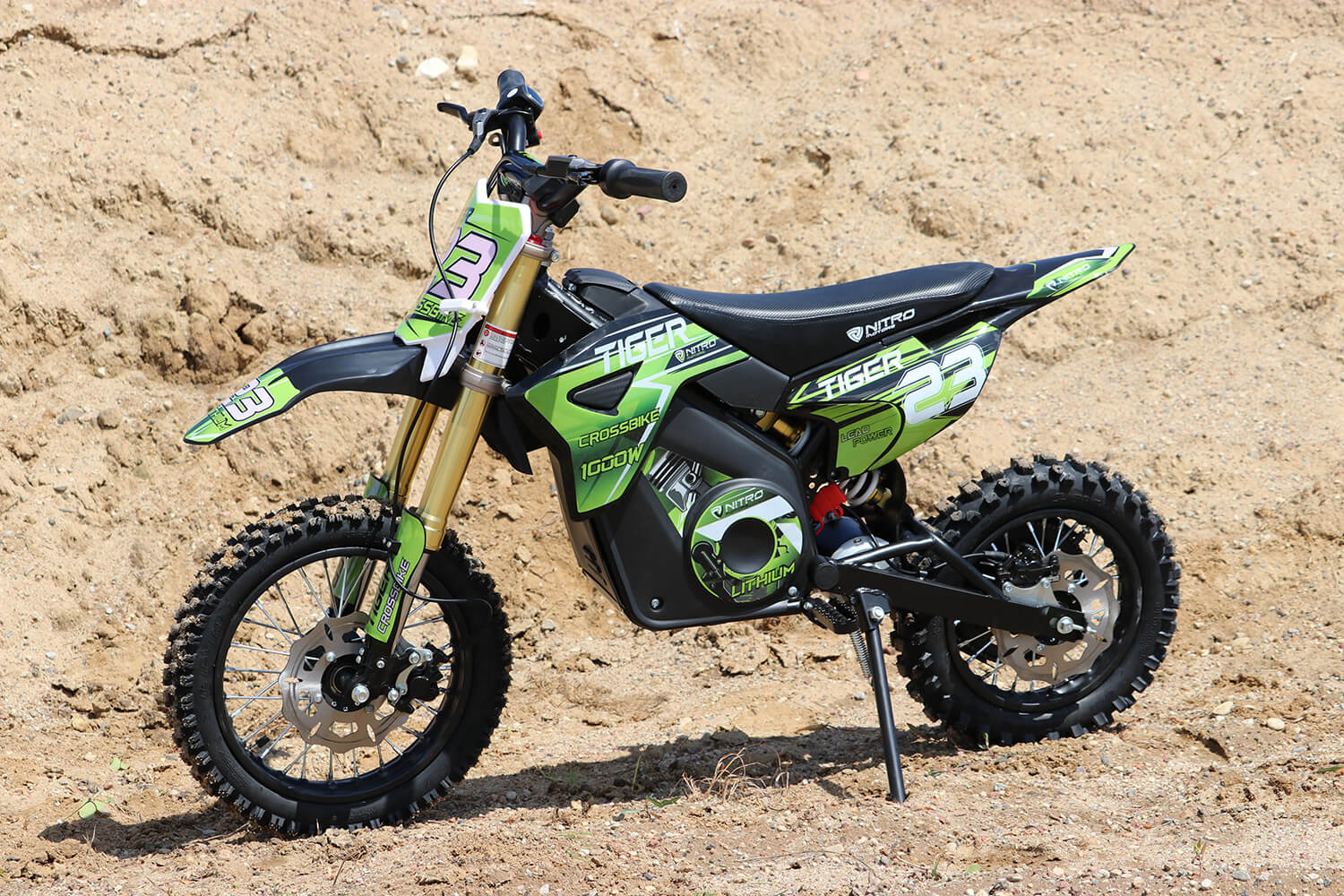 Tiger 1000W 36V Elektro Cross Bike. Neodym-Magnetmotor.