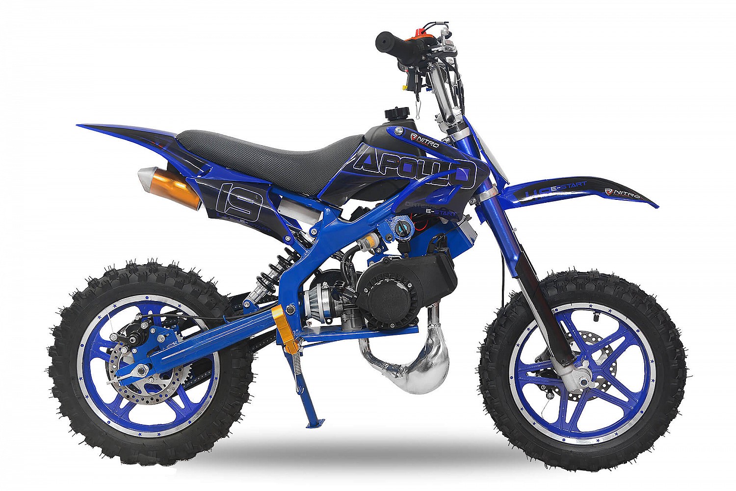 Dirt Bikes 49cc : Apollo E-Start 50cc Mini Dirt Bike Kids ...