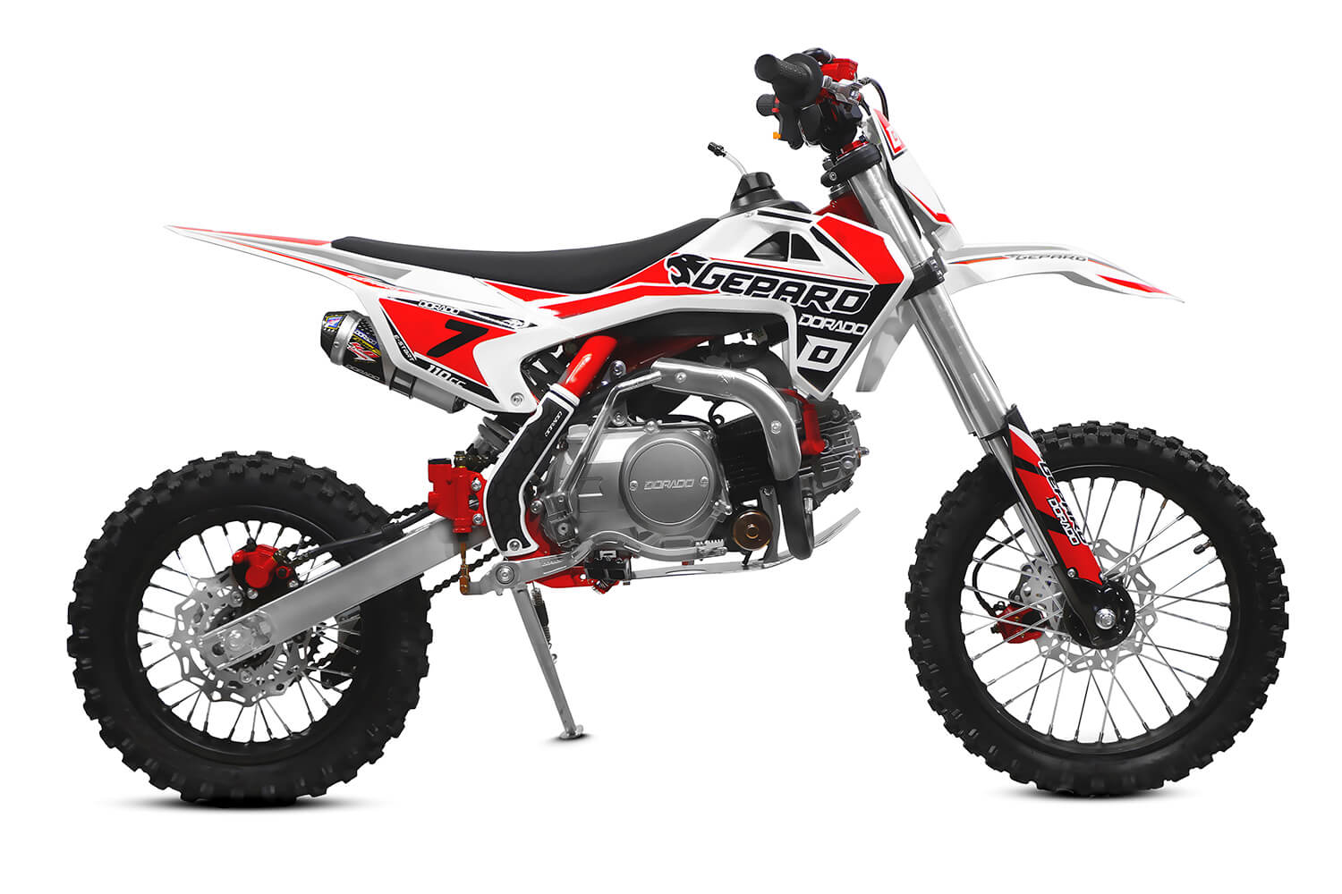 Pit Bikes 110cc : Dorado 110cc SEMI-AUTOMATIC PIT BIKE