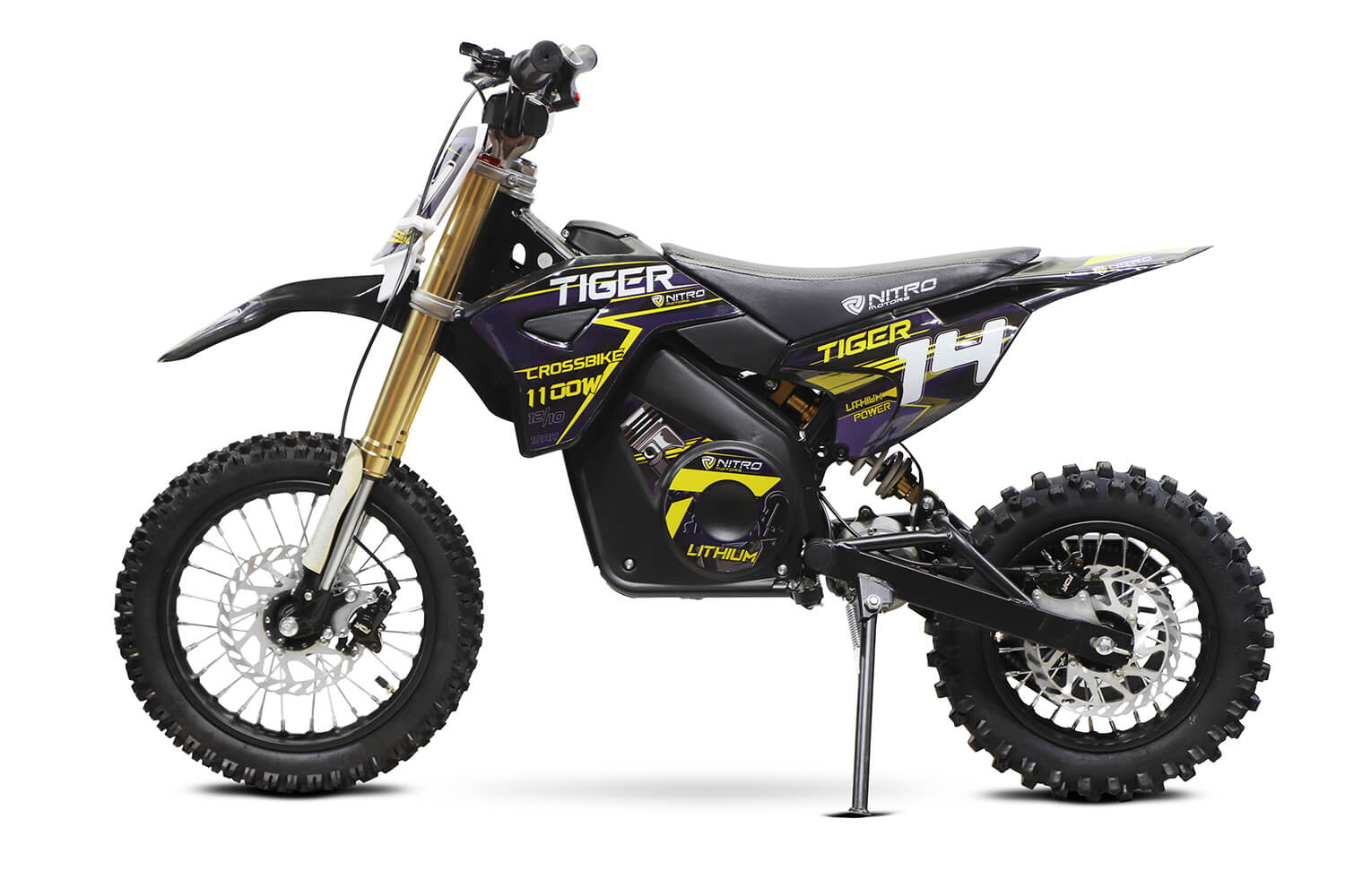 Elektro Cross Bikes : Tiger 1100W 10Ah 36V Elektro Cross ...
