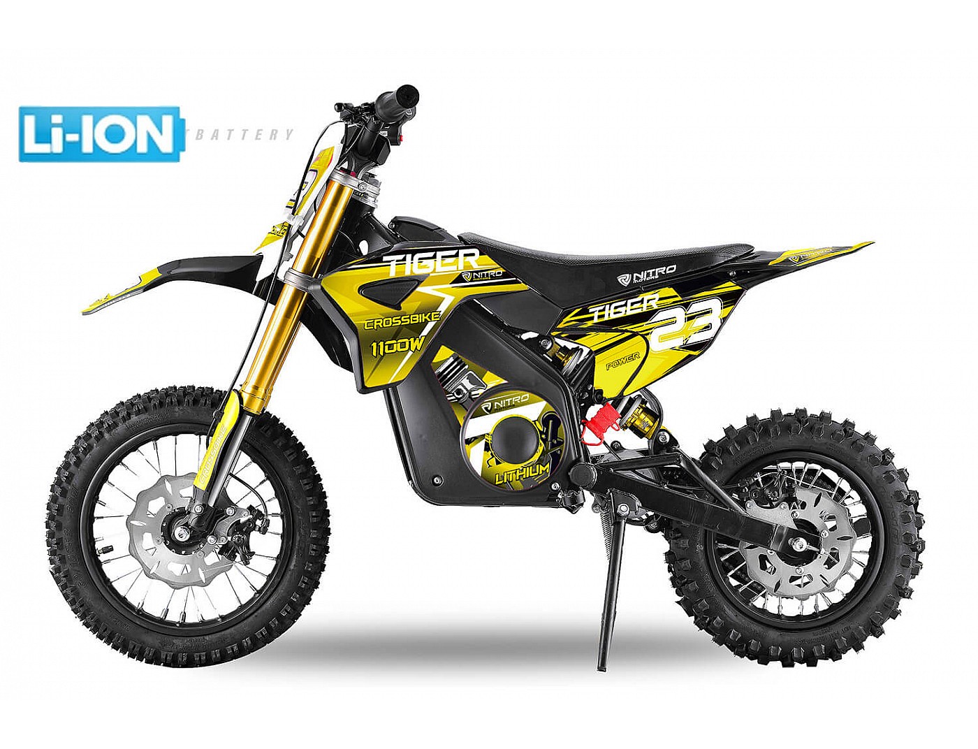 Tiger 1100W 36V LI-ION Elektryczny Mini Cross Litowo Jonowy.