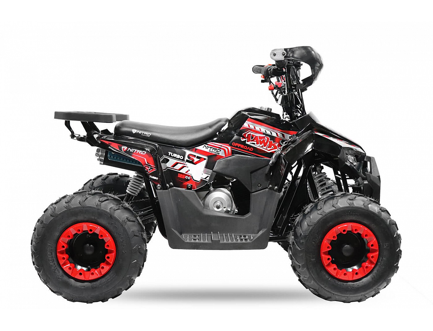 Quads 125cc : Hawk Sport Edition 125cc Petrol Midi Quad Bike ...