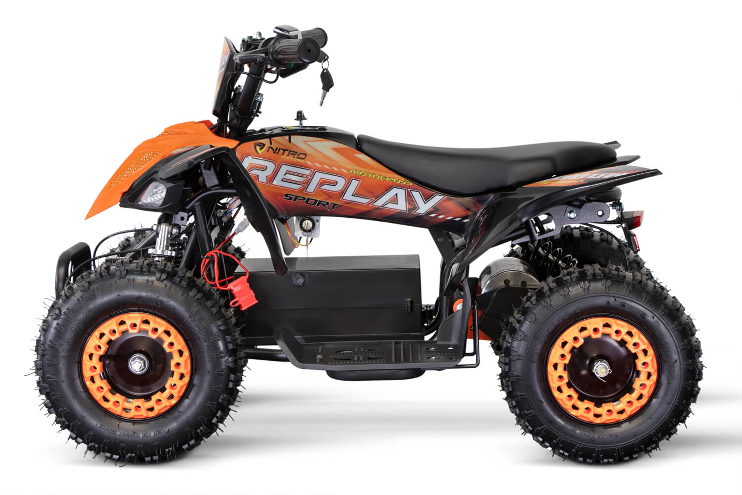Electric Quads : Replay Sport 1000W 36V Kids Electric Quad ...