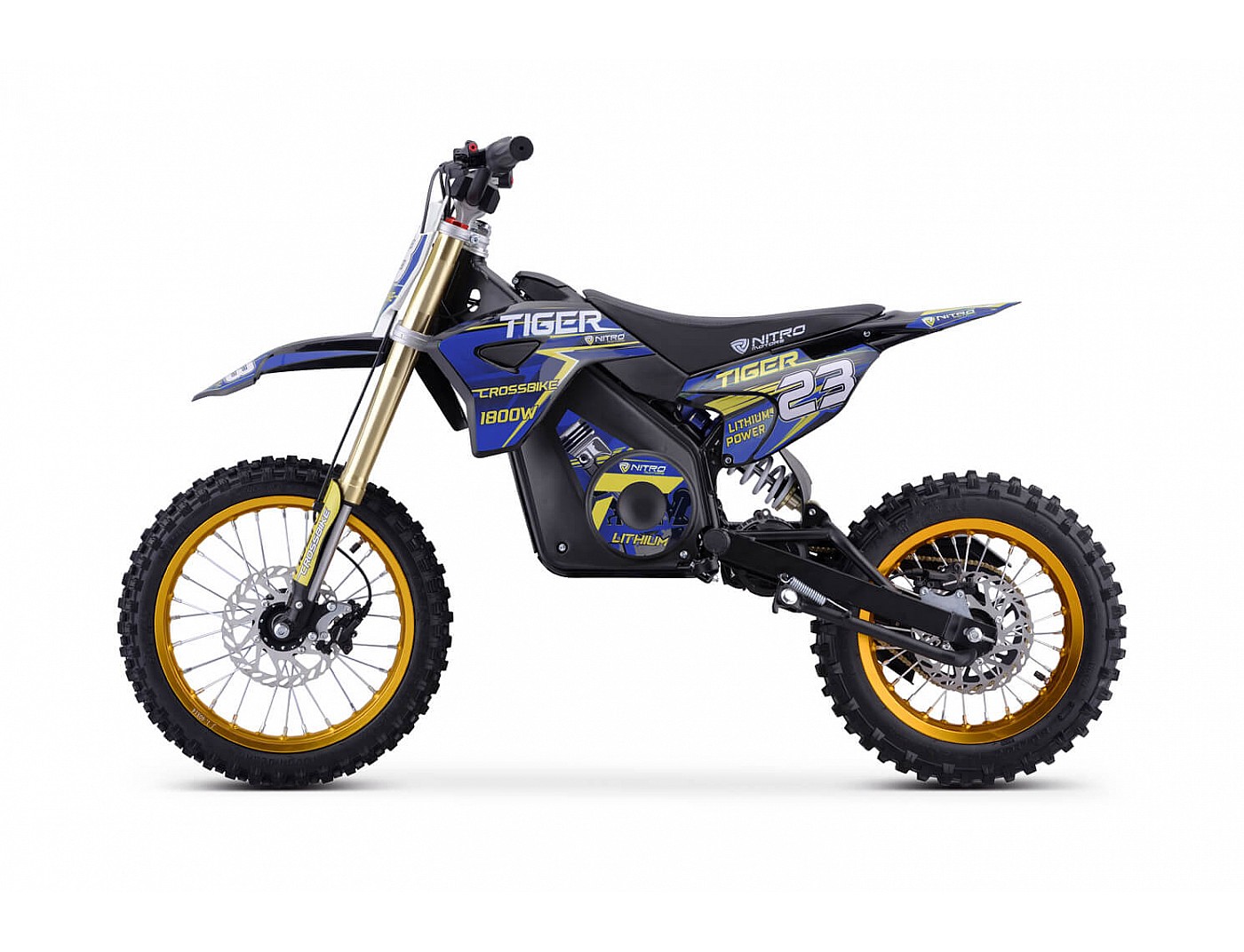 Elektro Cross Bikes : Tiger 1800W 48V Elektro Cross Bike ...