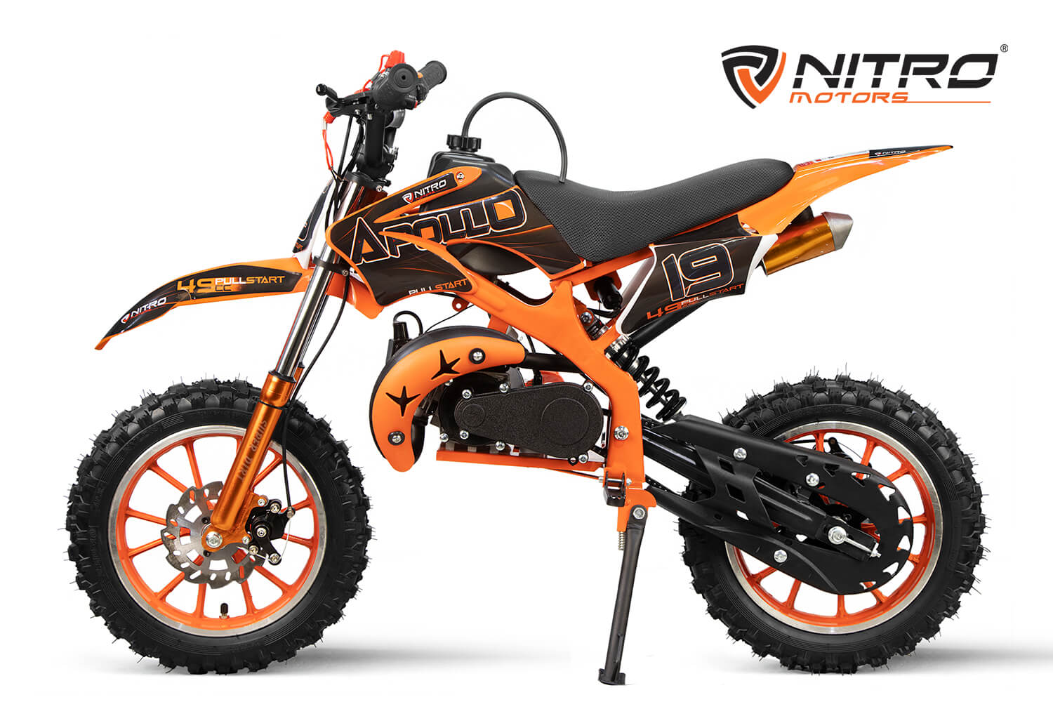 Dirt Bikes 49cc : Apollo 50cc Mini Dirt Bike Kids Motorbike