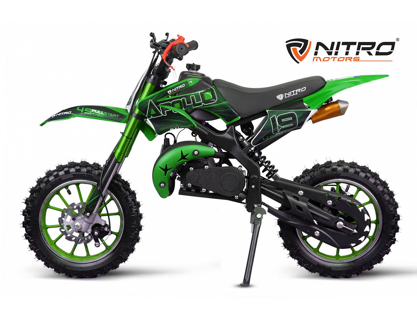 Dirt Bikes 49cc : Apollo 50cc Mini Dirt Bike Kids Motorbike