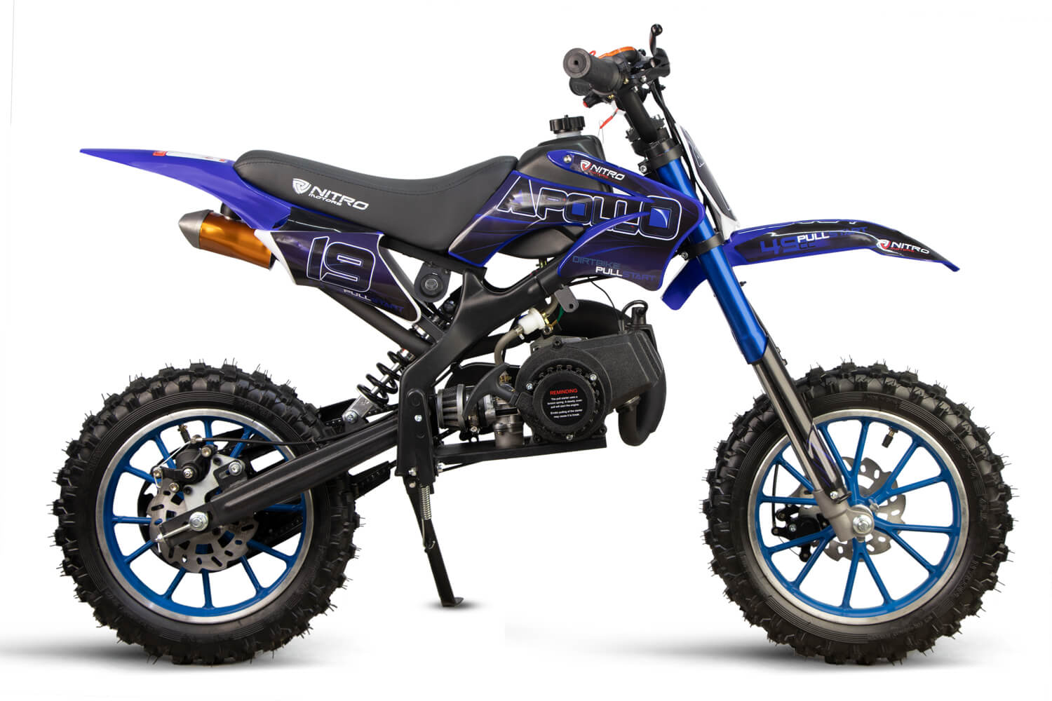 Dirt Bikes 49cc : Apollo 50cc Mini Dirt Bike Kids Motorbike