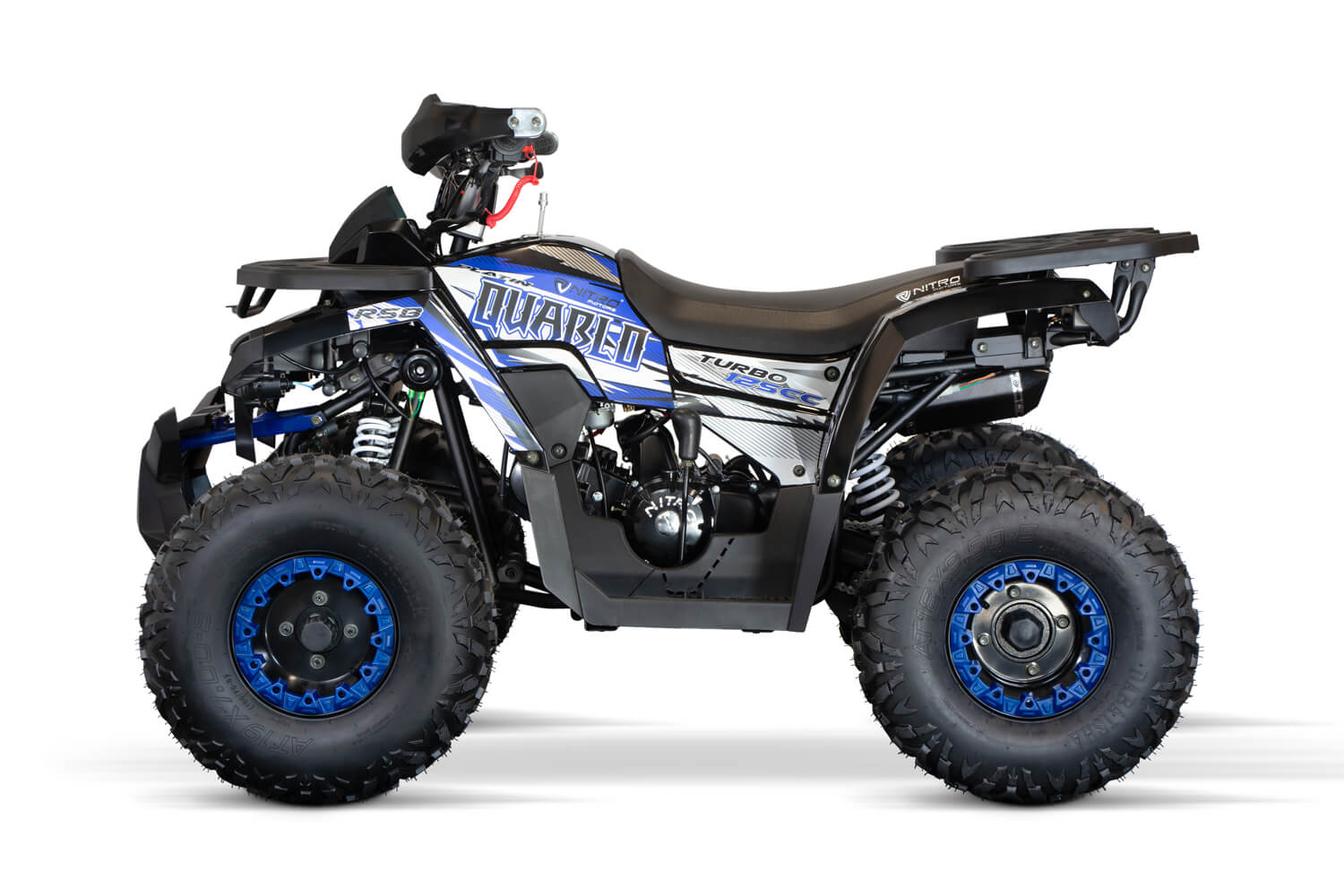 Quads 125cc : Quablo Turbo RS8-3G Petrol Midi Quad Bike Automatic ...