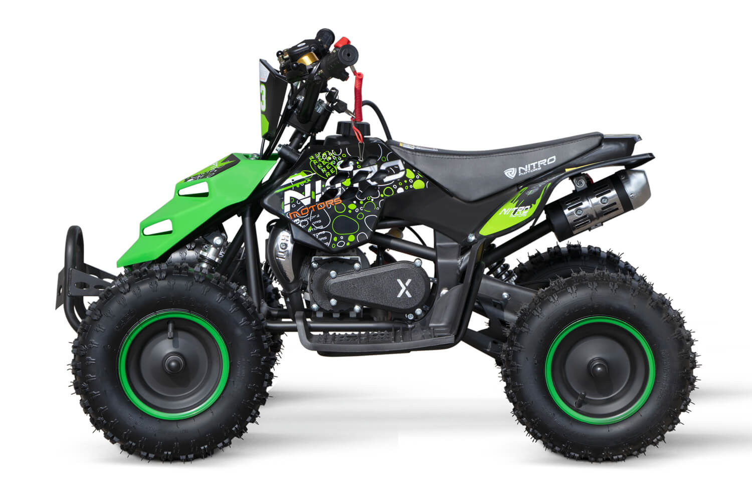 Quads 49cc : Repti Deluxe 49cc E-Start PETROL MINI QUAD BIKE