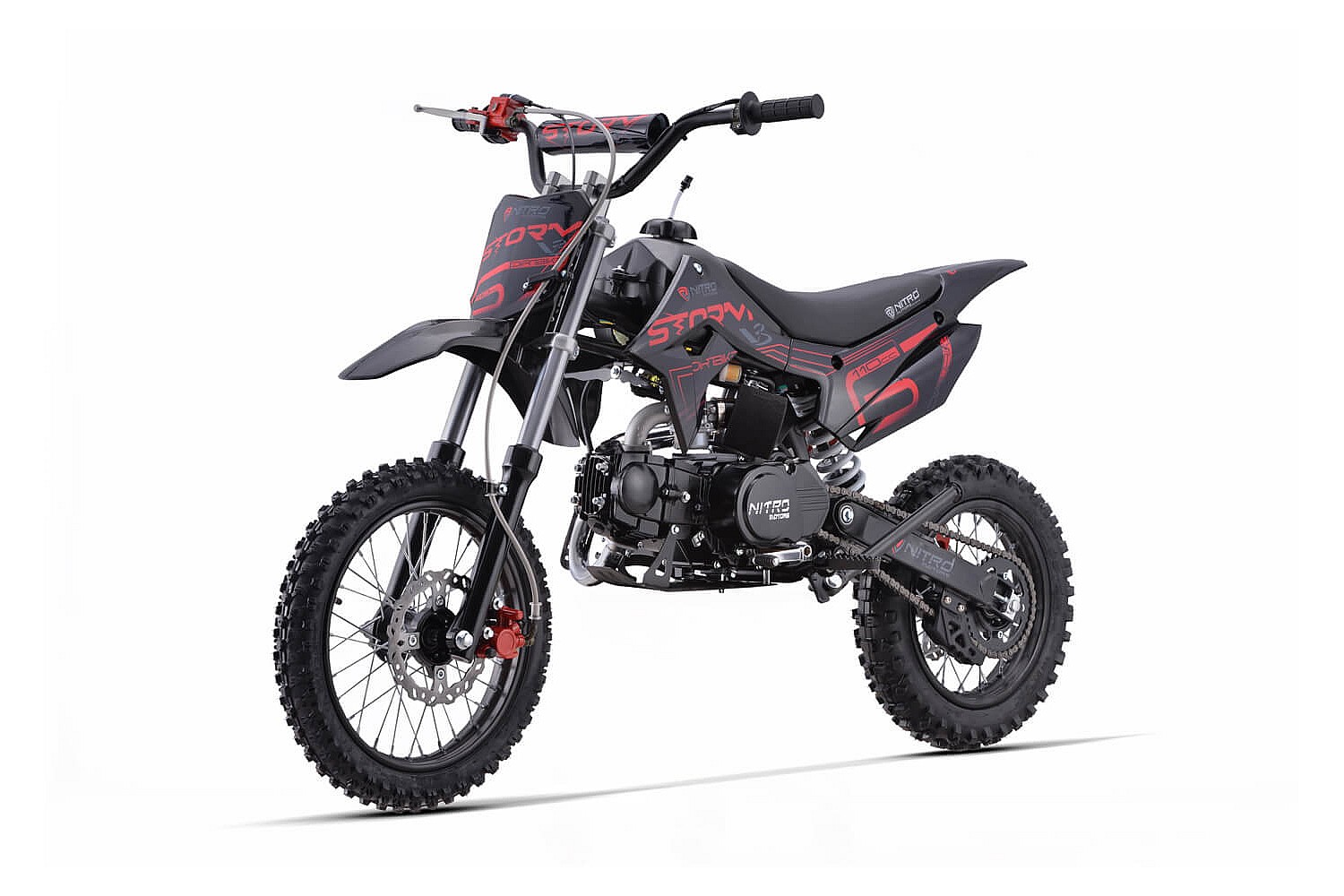 Pit Bikes 110cc : Storm V3 110cc SEMI-AUTOMATIC PIT BIKE ...