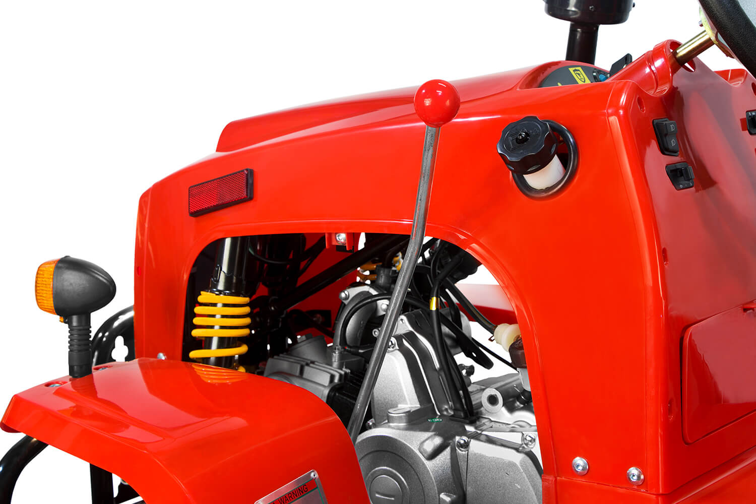 Kids Tractors : 110cc Kids Mini Tractor with Trailer 3+1