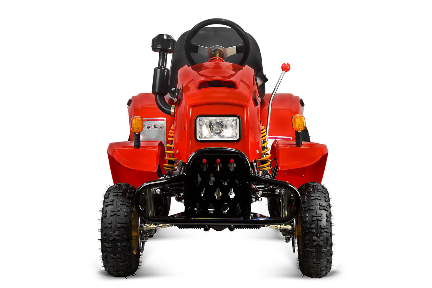 Kids Tractors : 110cc Kids Mini Tractor with Trailer 3+1