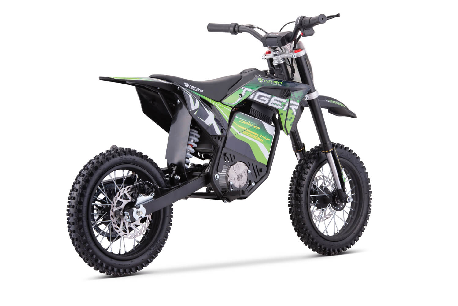 Electric Dirt Bikes : Tiger 2000W 60V LI-ION Electric Dirt ...