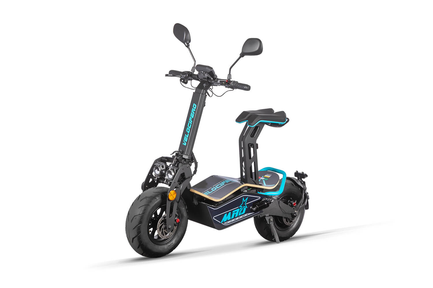 Elektriska Skotrar : Velocifero MAD 1000W 48V Elektrisk Scooter ...